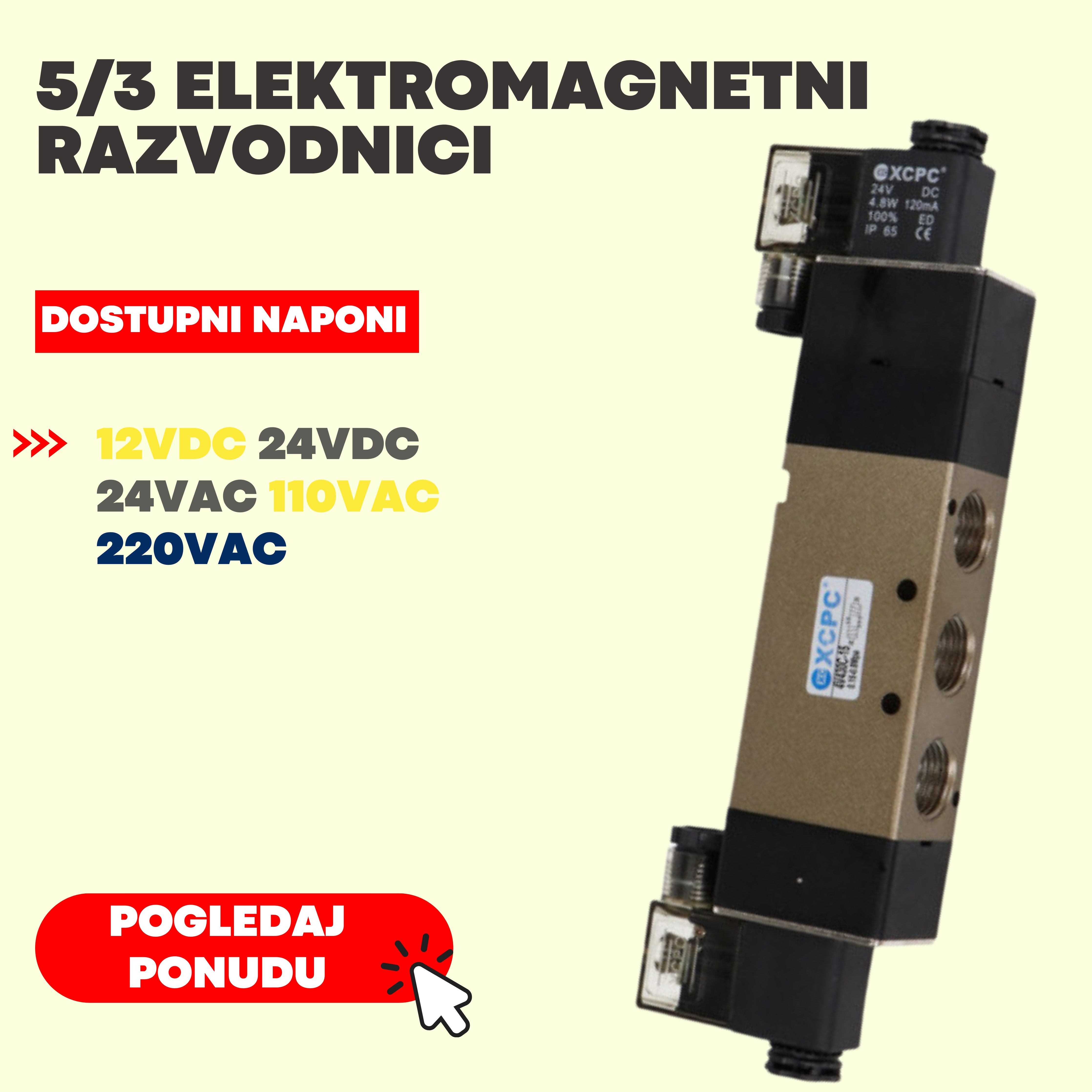 Elektromagnetni Razvodnici – Tans Hidraulik